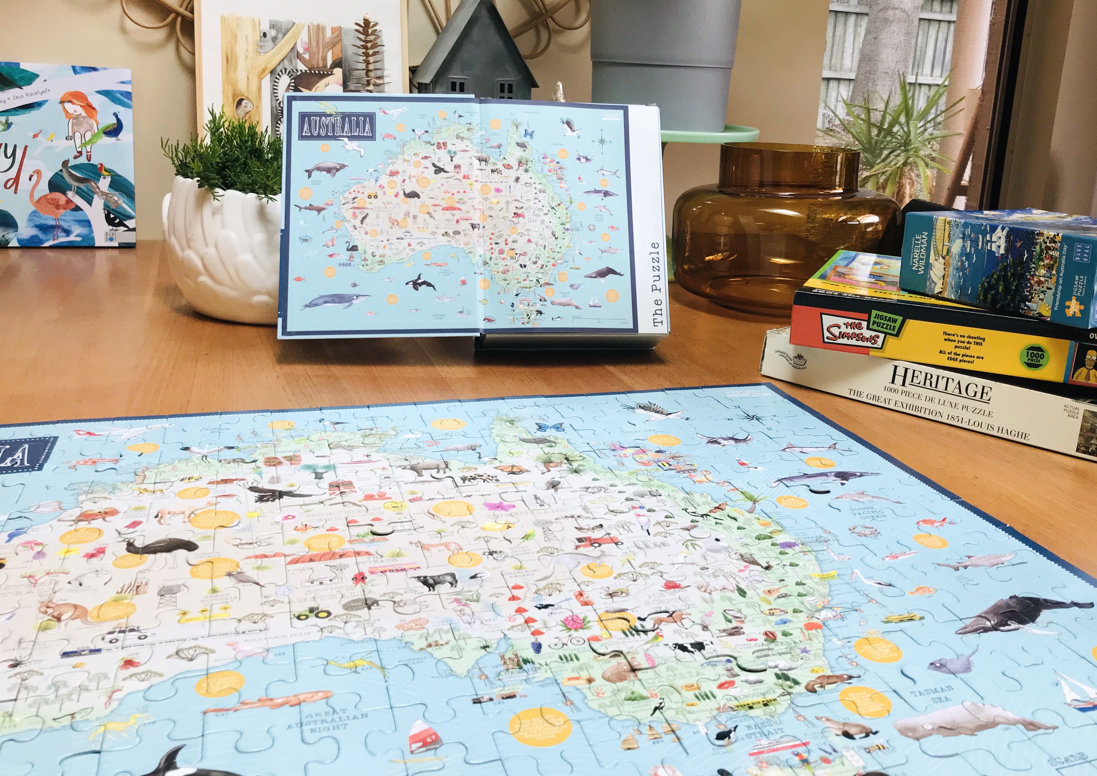Plan Your Next Trip With This Family-Friendly Australia Map Jigsaw Puzzle